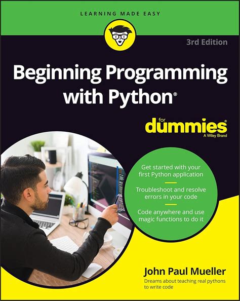 Beginning Programming With Python For Dummies Uk Mueller John Paul 9781119913771
