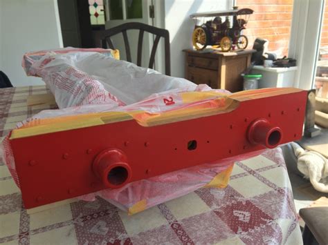 First Coat On The Buffer Beams Building Molly Ann First Coat On The Buffer Beams Building Molly Ann