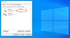 Dell Optiplex Series After Windows Update Headset Mic Not