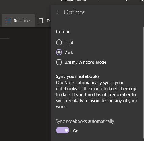 How To Enable Dark Mode On OneNote In Windows Technoresult