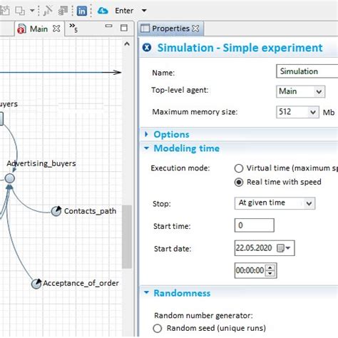 Model Startup Settings Download Scientific Diagram