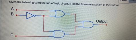 Solved Sketch A Logic Circuit Given The Following Boolean