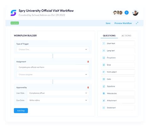 Spry Workflow Automate Athletic Departments Tasks