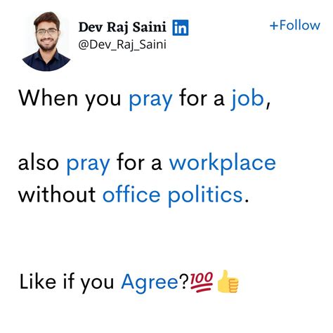 Dev Raj Saini On Linkedin Pray Job Positive Workplace Skills