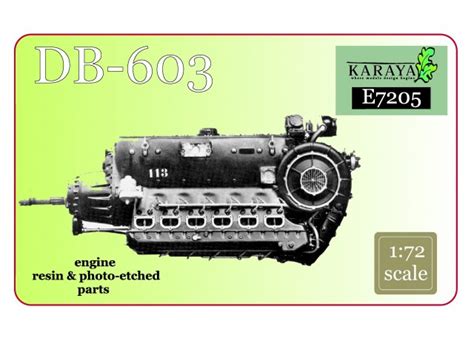 Karaya Sp E7205 Daimler Benz Db603 Engine