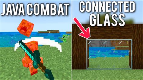 7 Best Java Addons Minecraft Pe Bedrock 1 19 Turn Mcpe To Java Edition Youtube