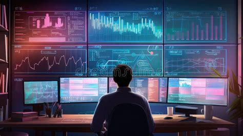 Technology Data Illustration Stock Illustration Illustration Of