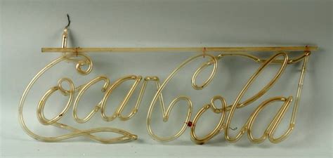 Coca Cola Script Logo Neon Sign