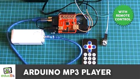 Arduino Project Mp3 Player With Ir Remote Control Diy Youtube