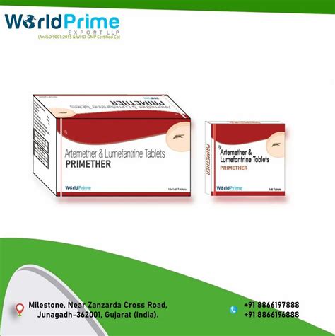 Artemether And Lumefantrine Tablet At ₹ 19 Stripe Lumefantrine Tablets In Junagadh Id