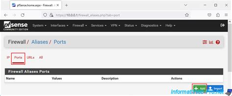 Create And Manage Aliases For Ip Addresses Host Names On Pfsense 26 Firewall
