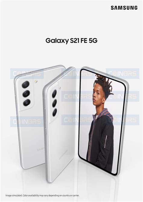 В сеть утекли дизайн и характеристики Samsung Galaxy S21 FE