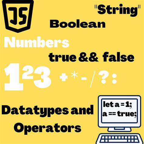 data types and operators in javascript by divyojyoti ghosh
