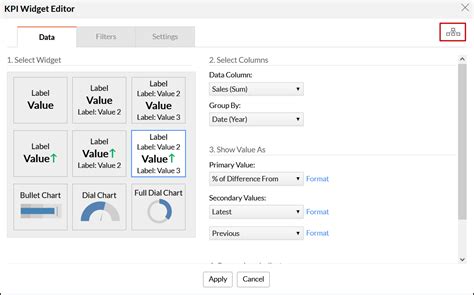 Kpi Widgets Analytics Plus