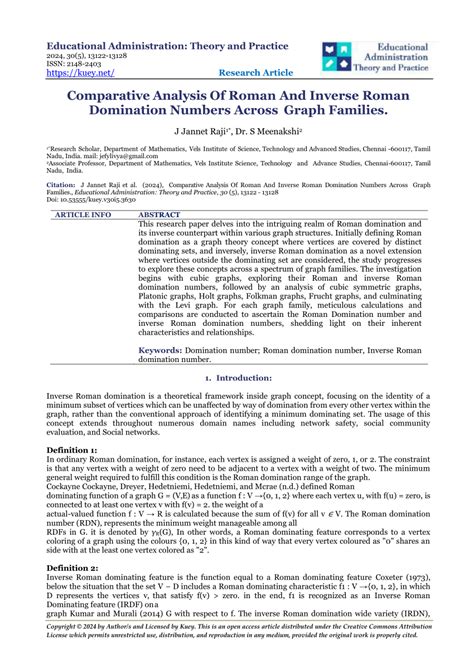(PDF) Comparative Analysis Of Roman And Inverse Roman Domination ...