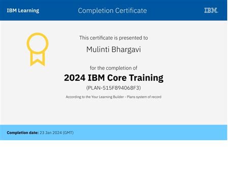 Bhargavi Mulinti On Linkedin Ibm Ibmcoretraining