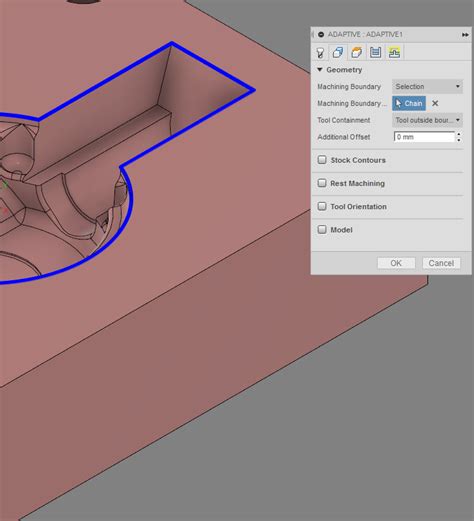 Solved 3d Contour Toolpath Cutting Into The Model Autodesk Community