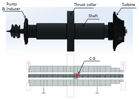 Rotordynamic Analysis Model For Pump Drive Turbine C G Center Of Download Scientific
