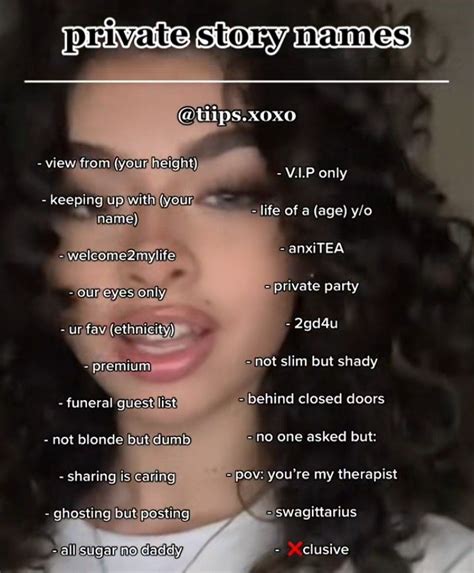 A Woman With Long Curly Hair Is Smiling And Has The Words Private Toy Names On It