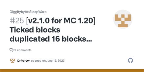 V210 For Mc 120 Ticked Blocks Duplicated 16 Blocks Below · Issue
