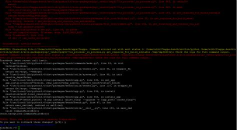 Failed When Trying To Bench Init Frappe Bench Version 14 Support