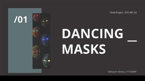 Arduino Project Dancing Masks On Behance