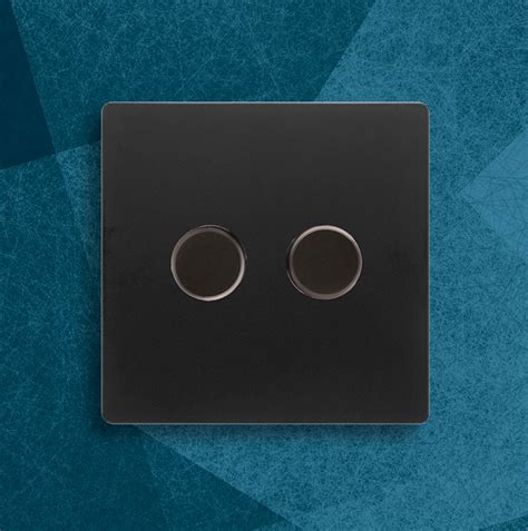 2 Gang 2 Way 100w Trailing Edge Dimmer Switch Edmundson Electrical Croydon