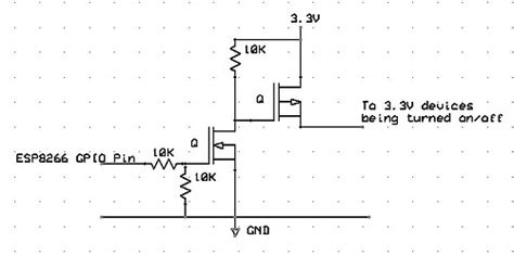 Increasing Current Output On ESP Using A FET General Electronics Arduino Forum