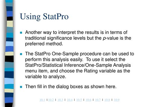 Ppt Example 101a Experimenting With A New Pizza Style At The
