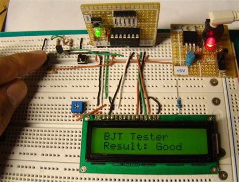 Microcontroller Based Diode And Bipolar Junction Transistor Bjt