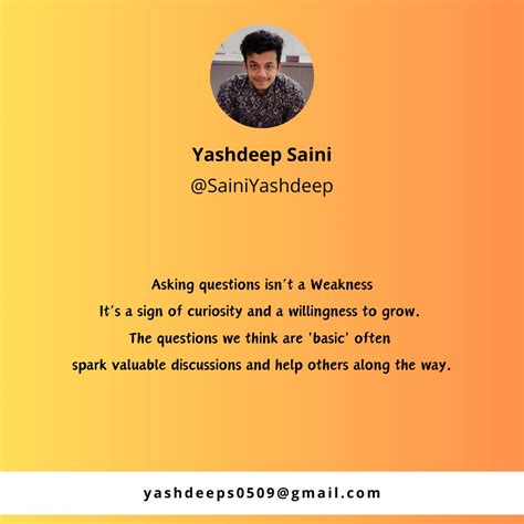 Yashdeep Saini On Linkedin Techtwitter Careergrowth Lifelonglearning