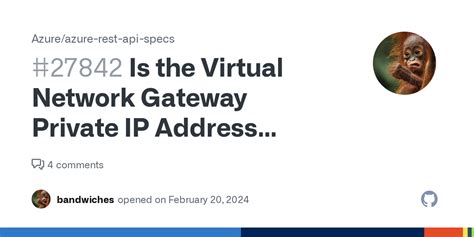 Is The Virtual Network Gateway Private Ip Address Allocation Parameter