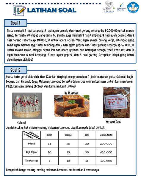 Latihan Soal Determinan Matriks Ordo 3x3 Pdf