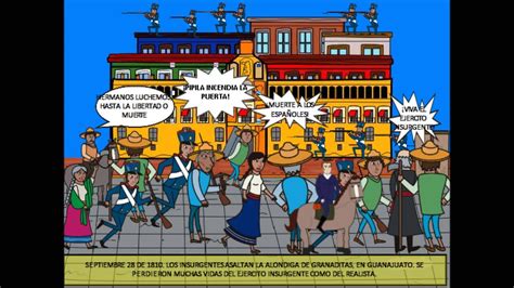 Video Historieta Del Inicio De La Independencia De Mexico Vidoe