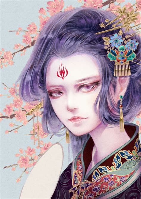 Pin By Thu H Ng Tr N On Y Xuy Ng Nguy T Painting Of Girl Character Inspiration Art