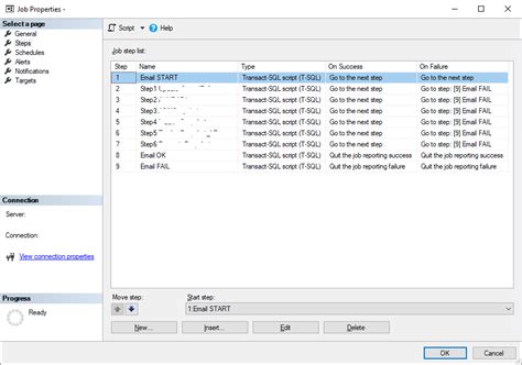 sql server job error on email notification stack overflow