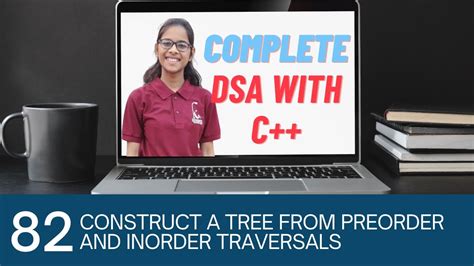 Construct A Tree From Preorder And Inorder Traversals Lecture 82