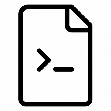 Vector File Documents Coding Development Script Code Icon