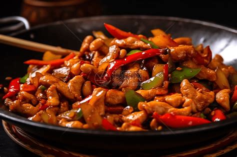 辣川式炒鸡拍摄图高清图片下载 正版图片600081116 摄图网