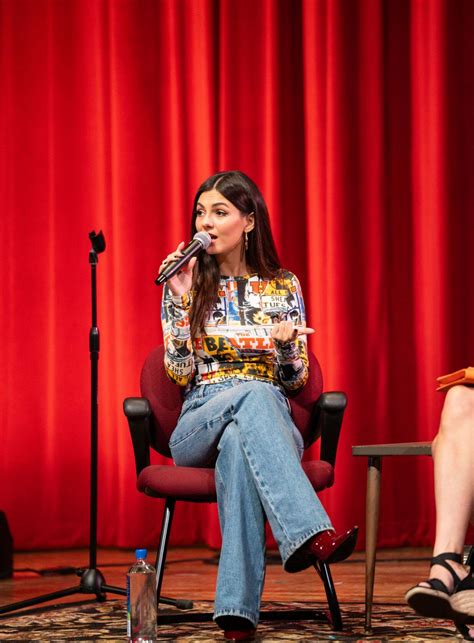 Victoria Justice At Oklahoma State Speakers Board Event In Stillwater