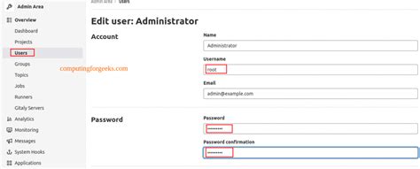 How To Install Gitlab On Rocky Linux 9 Almalinux 9 Computingforgeeks