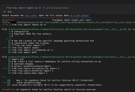 A Tutorial How To Install Trax In Macbook M NLP With Sequence Models DeepLearning AI