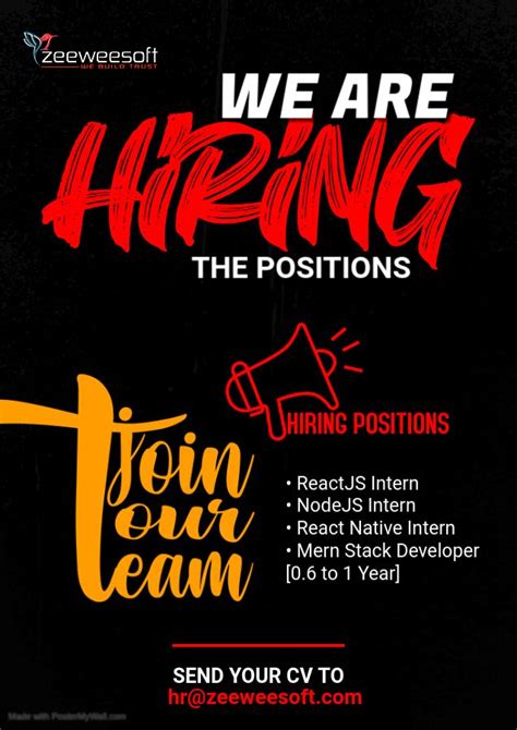 diksha v on linkedin zeeweesoft is looking candidates for some