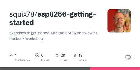 github squix78 esp8266 getting started exercises to get started with