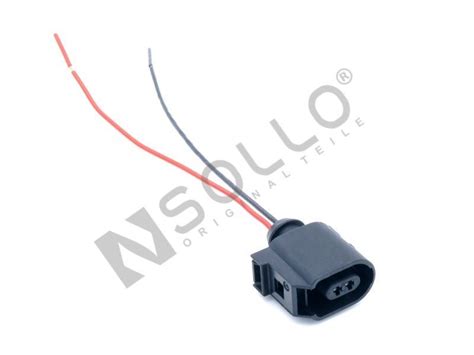 Разъем электрический датчика износа колодок VW AUDI 8T0973702 Vag ...