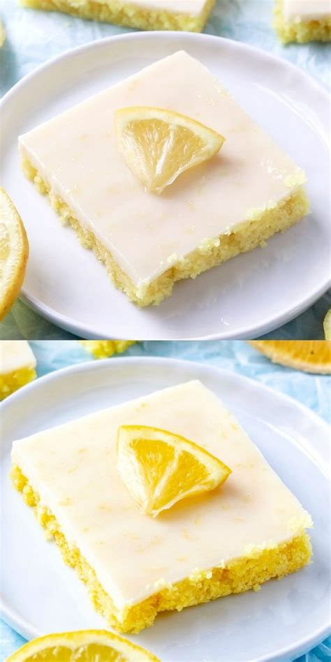 Cake Mix Lemon Squares Recipe Lemon Squares Recipe Lemon Recipes