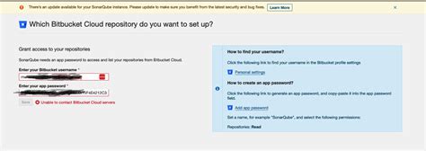 integrating sonarqube with bitbucket cloud behind azure ad sonarqube