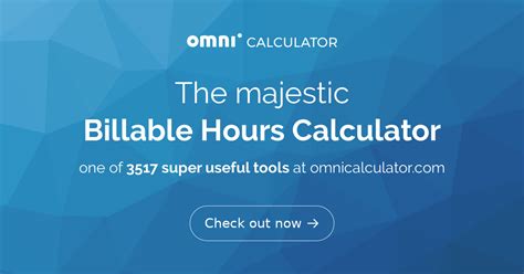 Billable Hours Calculator