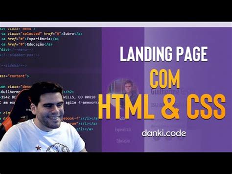 CRIANDO SUA PRIMEIRA LANDING PAGE HTML E CSS YouTube