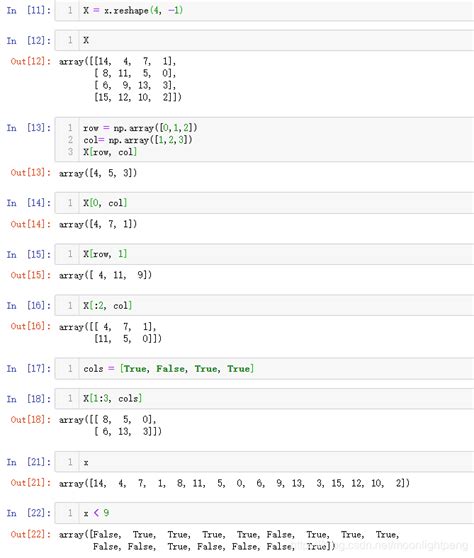 Python3入门机器学习经典算法与应用 第3章 Numpy中的比较和fancyindexingpython3入门机器学习 经典算法与应用 Csdn博客